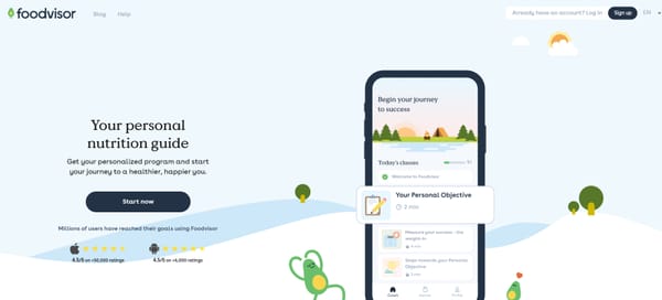 Best 10 AI Diet APPs For Weight Loss (2025 Free to Use)